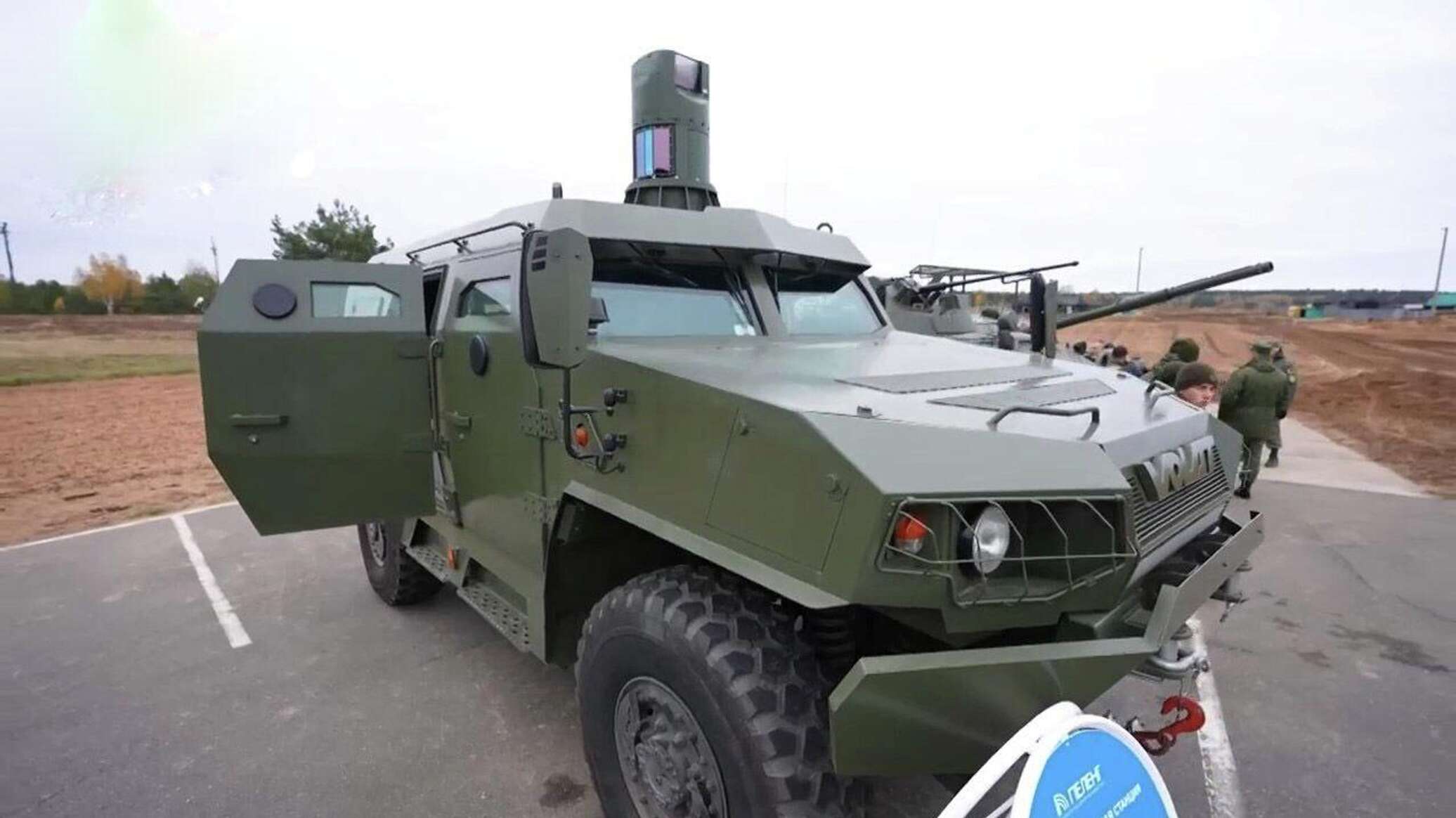 Белорусский броневик Volat оснастили новой оптической системой - 03.11. ...