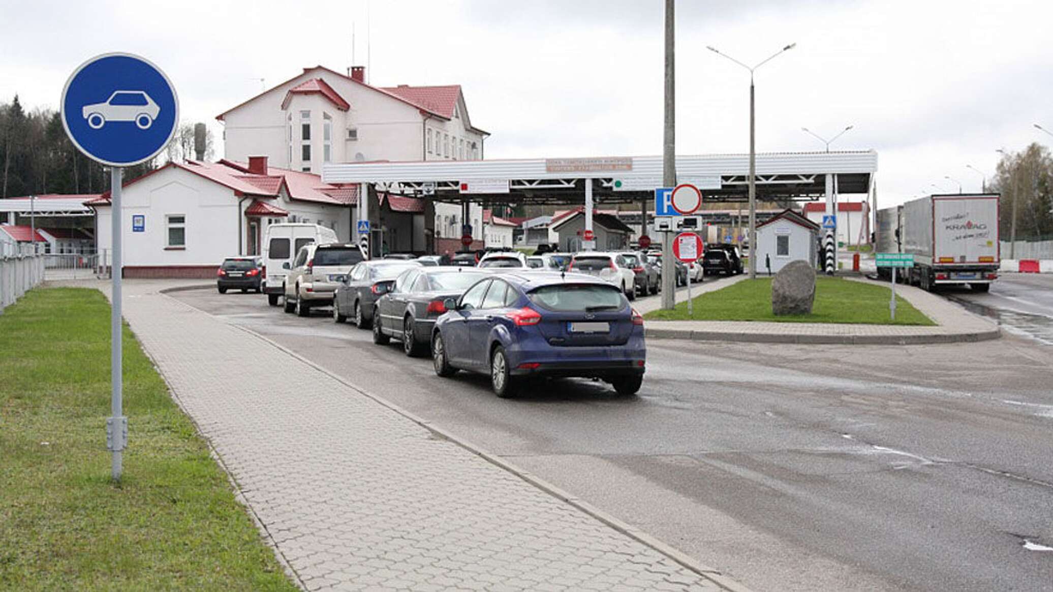 Зона ожидания появится в пункте пропуска Новая Гута не раньше 2025 года ...